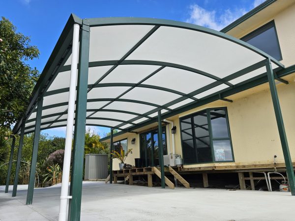 Curved Canopy| Curved Outdoor Canopy PVC Roof - Awnings & Covers ...